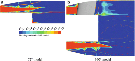 Simulation of a Flow in a Gas Turbine Exhaust Diffuser with Advanced ...