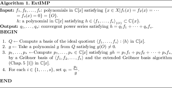 Solving Extended Ideal Membership Problems in Rings of Convergent Power ...
