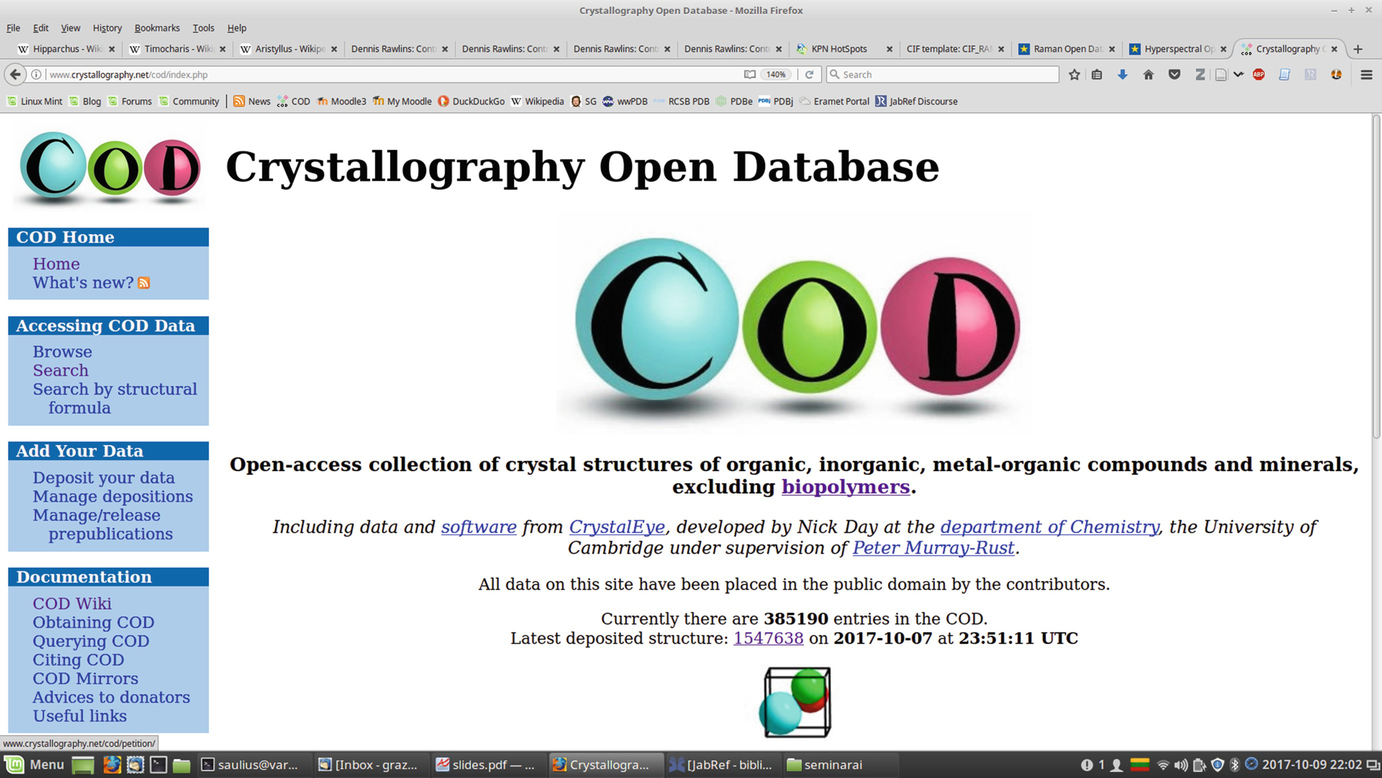 Crystallography Open Database (COD) | SpringerLink