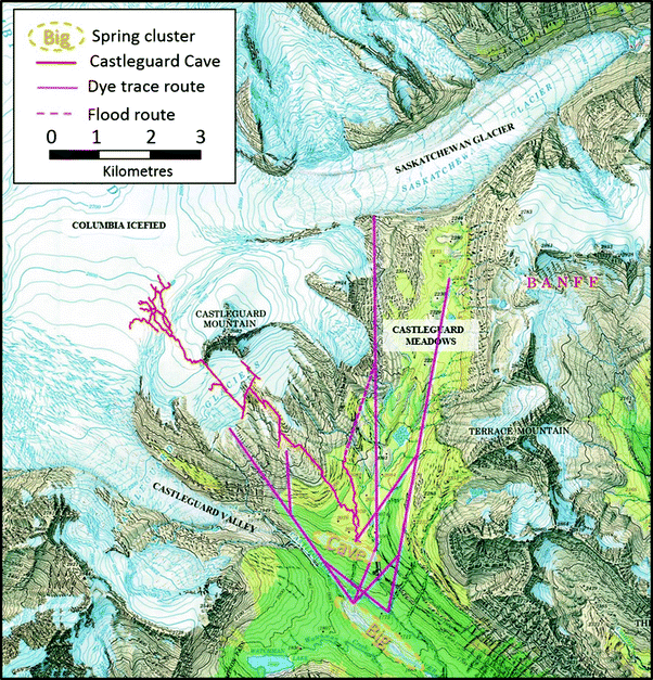 Castleguard Cave and Karst, Columbia Icefield, Alberta and British ...