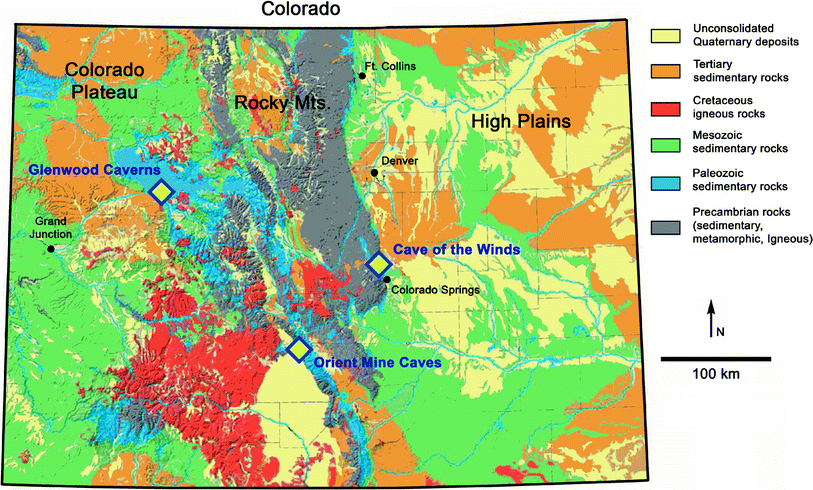 Structural Settings and Hypogenic Flow Paths for Three Colorado Caves ...