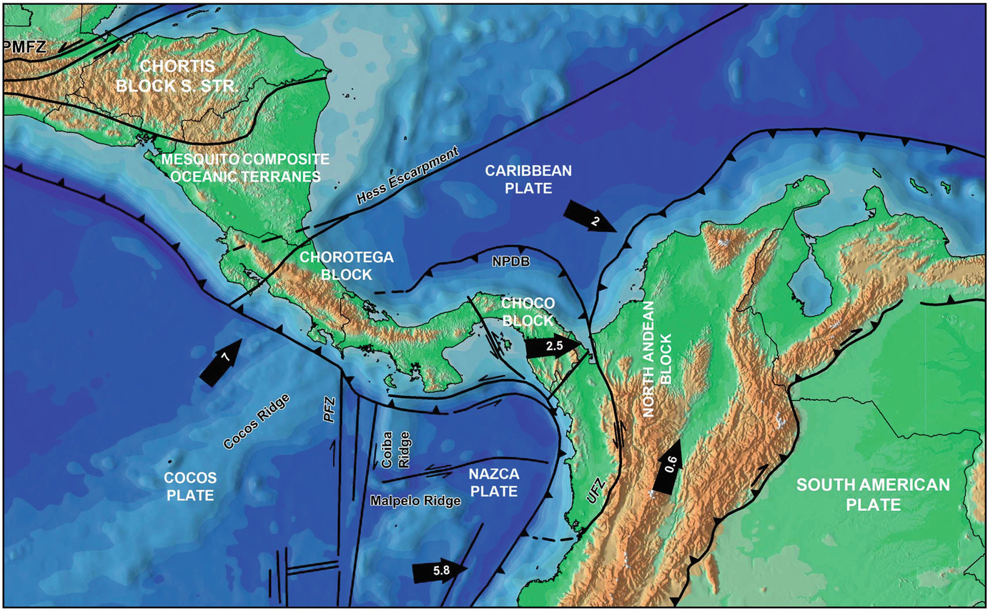 The Geology of the Panama-Chocó Arc | SpringerLink
