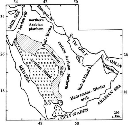 The Arabian Plate: Geology and Hydrogeologic Characteristics | SpringerLink