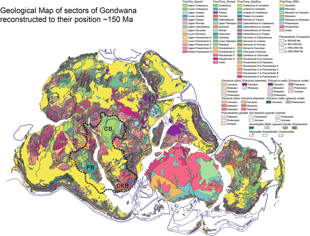 New Regional Correlations Between the Congo, Paraná and Cape-Karoo ...