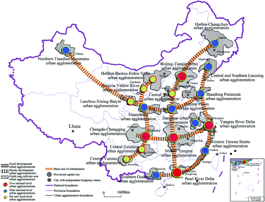 Spatial Pattern of China’s New Urbanization | SpringerLink
