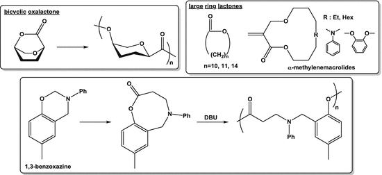 Cyclic Monomers: Epoxides, Lactide, Lactones, Lactams, Cyclic Silicon ...