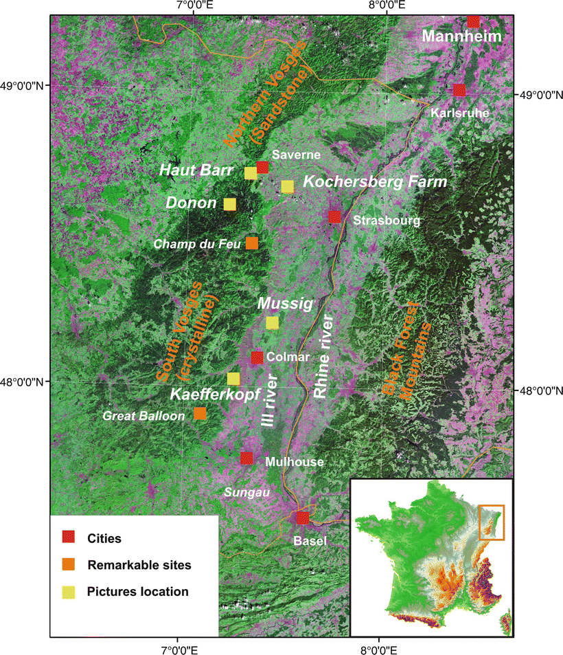 The Vosgian-Alsatian Side of the Rhine Graben: A Unique, Tectonically ...