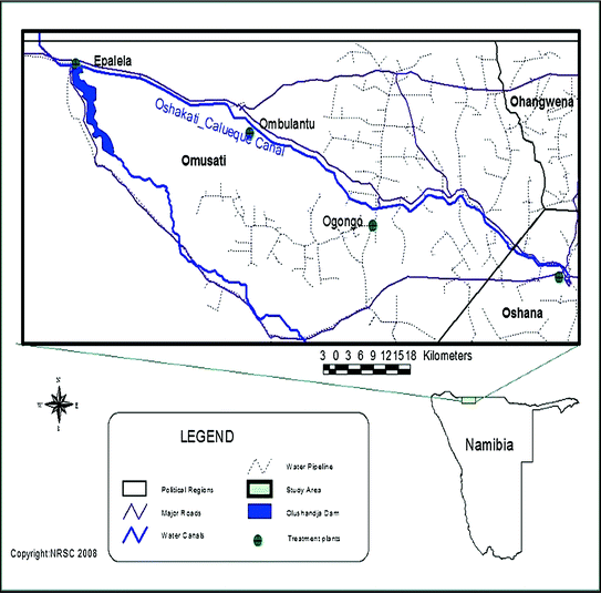 Trends and Impacts of Pollution in the Calueque-Oshakati Canal in North ...