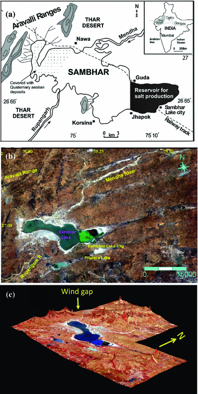 The Sambhar Lake: The Largest Saline Lake in Northwestern India ...