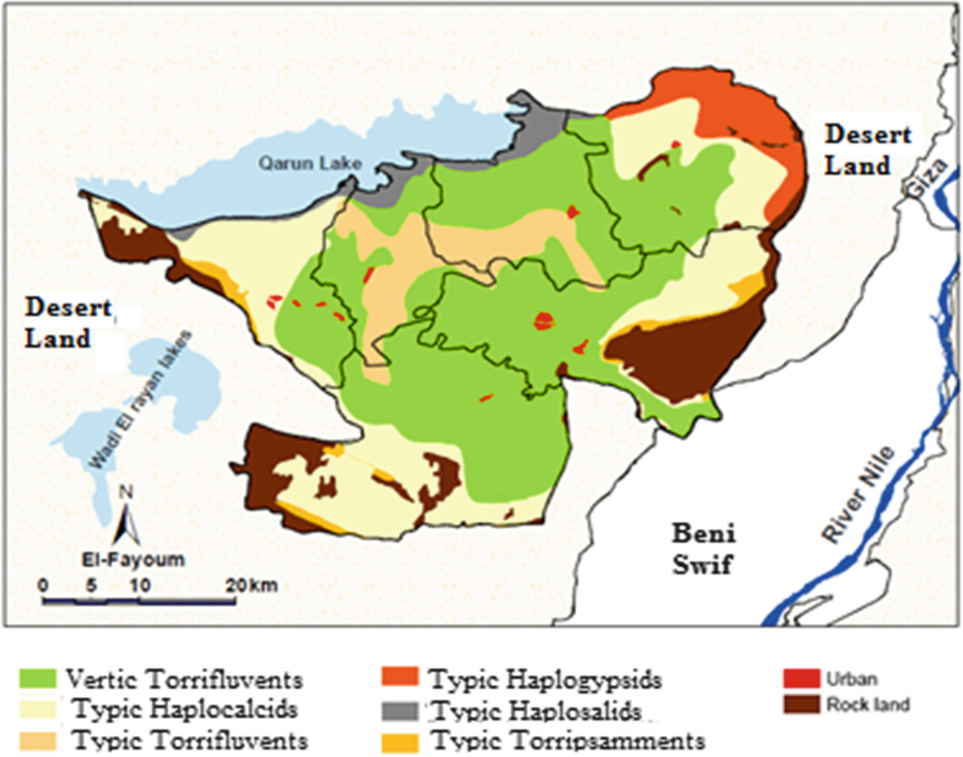 Land and Groundwater Resources in the Egypt’s Nile Valley, Delta, and ...