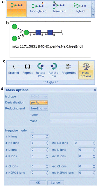 Annotation of Glycomics MS and MS/MS Spectra Using the GlycoWorkbench ...