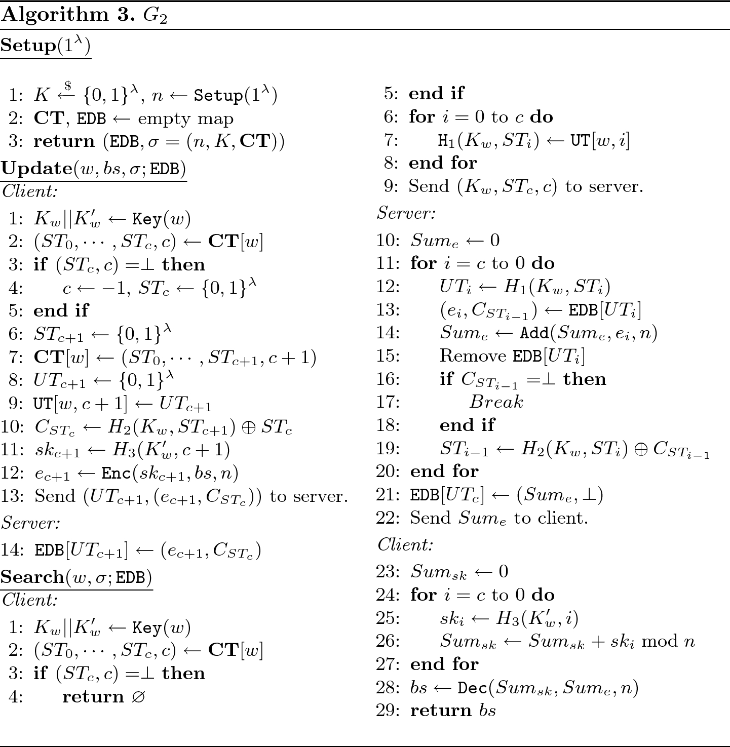 Dynamic Searchable Symmetric Encryption with Forward and Stronger Backward Privacy | SpringerLink