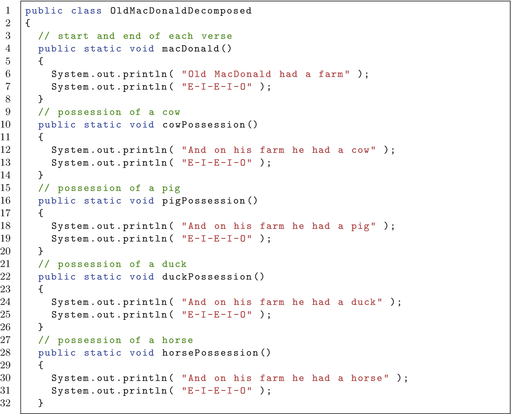 Decomposing Code into Components | SpringerLink