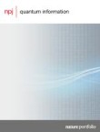Calls for papers | npj Quantum Information