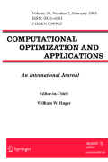 Optimization - Recent articles and discoveries | SpringerLink