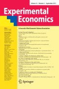 Behavioral Economics - Recent articles and discoveries | Springer ...