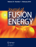 Nuclear Fusion - Recent articles and discoveries | Springer Nature Link