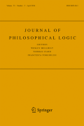 Journal of Philosophical Logic