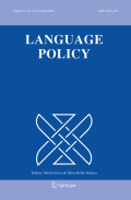 Language Policy and Planning - Recent articles and discoveries ...