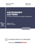 Astrophysics - Recent articles and discoveries | Springer Nature Link ...