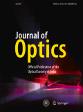 Applied Optics - Recent articles and discoveries | SpringerLink