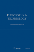 Philosophy & Technology