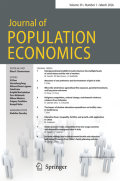 Labor Economics - Recent articles and discoveries | Springer Nature Link