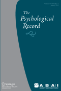The Psychological Record