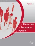 A Systematic Review of the Corporate Reputation Literature: Definition ...
