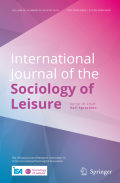 Leisure Studies - Recent articles and discoveries | SpringerLink
