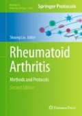 Collagen-Induced Arthritis Models | SpringerLink