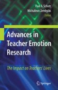 Teacher Emotions: Well Being and Effectiveness | SpringerLink