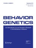 Genotype-Environment Interaction in ADHD: Genetic Predisposition ...