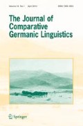 Giving content to expletive es in German | The Journal of Comparative ...