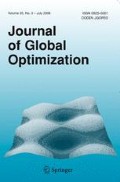 Global optimization of mixed-integer nonlinear programs with SCIP 8 | Journal of Global Optimization