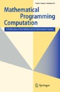MIPLIB 2017: data-driven compilation of the 6th mixed-integer programming library | Mathematical ...