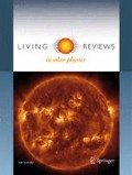 Space weather: the solar perspective | Living Reviews in Solar Physics