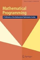 Volume 214, Issue 1-2 | Mathematical Programming