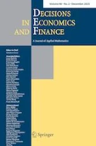 Home | Decisions in Economics and Finance | Springer Nature Link