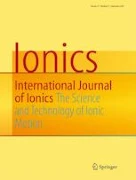 Volume 31, Issue 9 | Ionics