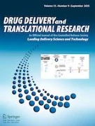 Volume 15, Issue 9 | Drug Delivery and Translational Research