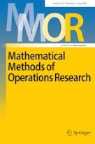 Home | Mathematical Methods of Operations Research