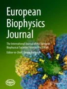 Volume 32, Issue 5 | European Biophysics Journal | Springer Nature Link