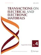 Volume 26, Issue 4 | Transactions on Electrical and Electronic Materials