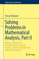 Solving Problems in Mathematical Analysis, Part II | SpringerLink