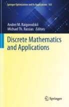 Discrete Mathematics and Applications | SpringerLink
