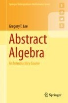 Abstract Algebra | SpringerLink