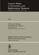 Multiple Objective Decision Making — Methods and Applications | SpringerLink