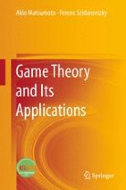 Game Theory and Its Applications | SpringerLink