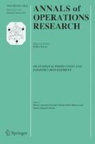 Annals of Operations Research | Volume 322, issue 1
